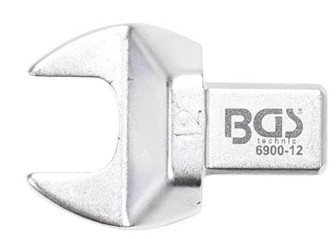 Bgs Technic Open End Push Fit Spanner 12 Mm Square Size 9 X 12 Mm