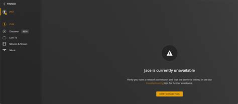 trouble accessing after new windows install r plex