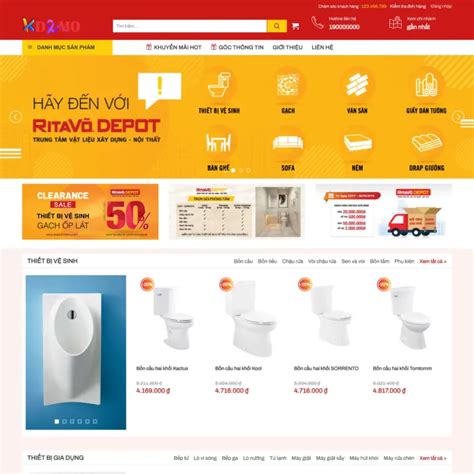 Source Code Mẫu Website Bán Nội Thất Thiết Bị Vệ Sinh Chuẩn đẹp 2025 Themevip Source Code Mẫu
