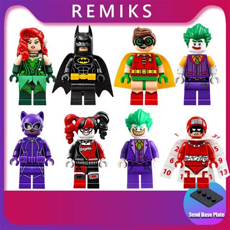 Compatible Dc Super Heroes Batman Minifigures Building Blocks Toys