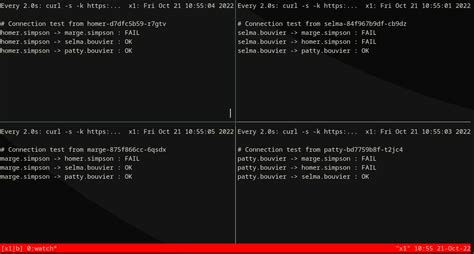Network Policy Demo Openshift Examples