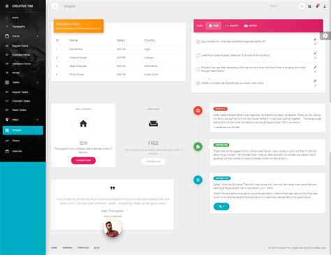 Material Dashboard React Clean And Engaging Html5 Material Ui