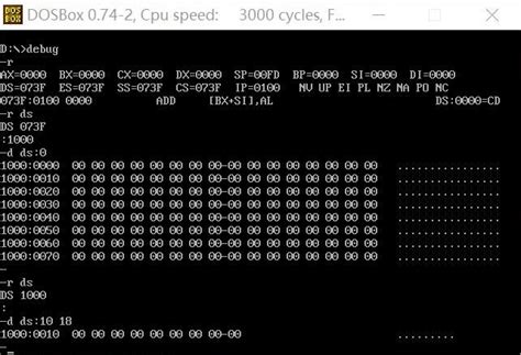 实验2 用机器指令和汇编指令编程 csdn博客