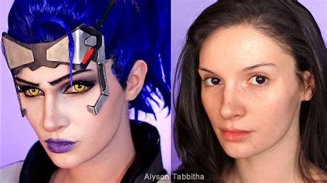 Talon Widowmaker Overwatch Makeup Transformation Cosplay Tutorial Youtube