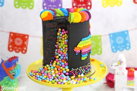 How To Make A Piñata Cake With Video Sugarhero