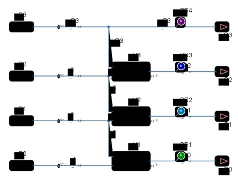 Binary To Gray Code Converter Multisim Live