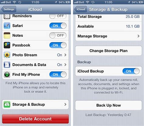 remove old icloud backup after restoring to a new iphone ilounge