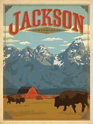 Flyer Goodness Classic American Travel Posters By The Anderson Design