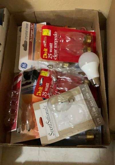 Assorted Light Bulbs Hamilton Maring Auction Group