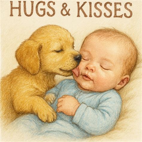 Hugs And Kisses Golden Cockapoos