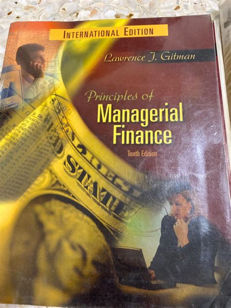 Principles Of Managerial Finance Hobbies And Toys Books And Magazines Textbooks On Carousell