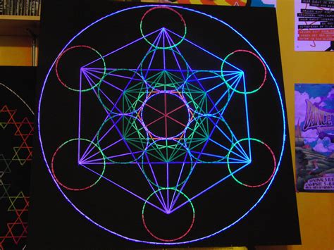 Metatrons Cube String Art 3456x2592 Wallpaper