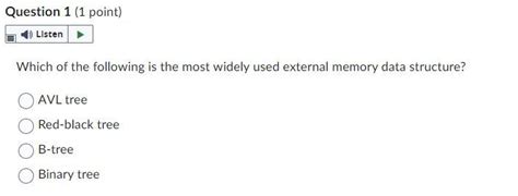 Solved Which Of The Following Is The Most Widely Used