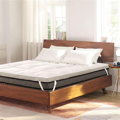 Subrtex Feather Bed Mattress Topper 2 Inch Down Alternative Pad Twin