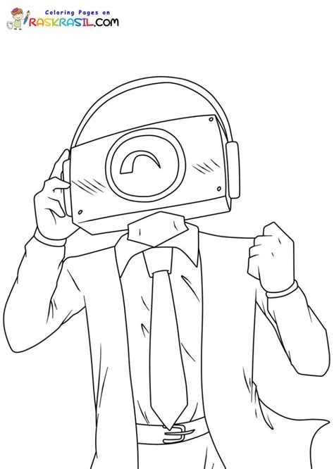 Kleurplaten Skibidi Toilet Afbeeldingen Om In Te Kleuren