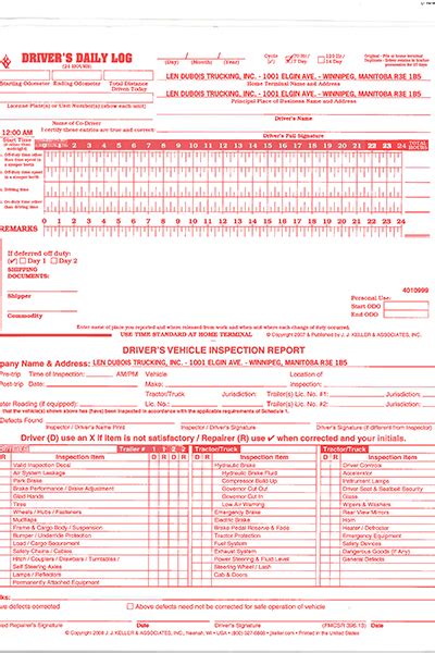 Keep Your Log Book Violation Free Len Dubois Trucking