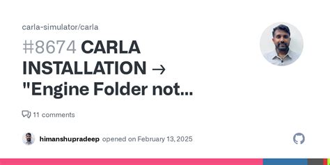 Carla Installation Engine Folder Not Found Even After A Successful Build Ccarlaue5