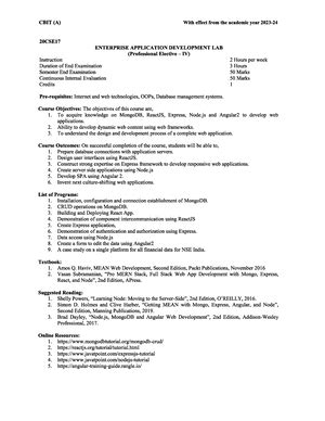 Complete Cdac DAC Syllabus DAC Day Wise Breakup Evaluation Guidelines Teaching Guidelines