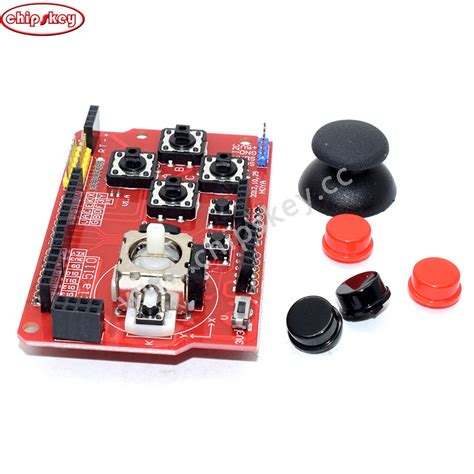 Arduino Joystick Shield Joysticks Expansion Board Simulated Keyboard
