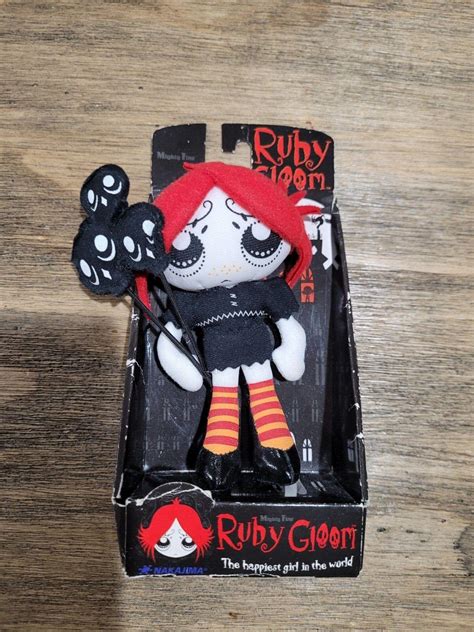 Rare Retired Hot Topic Ruby Gloom Plush Doll Nakajima 2001 2003 New