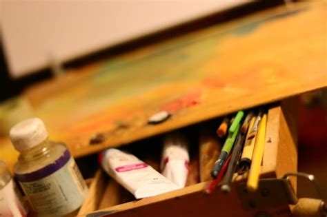 Premium Photo Close Up Of Messy Table