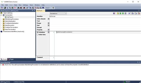 Support For Defining Procedure In New Compiler — Aimms How To