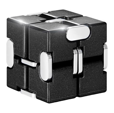 Aluminium Alloy Infinity Magic Cube Black Shop Today Get It Tomorrow
