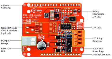 Arduino Led Controller Shield Makes Complex Rgb Led Lighting Apps A