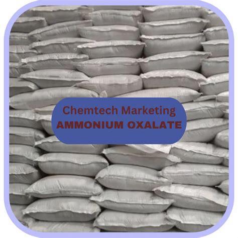 Ammonium Oxalate Monohydrate Technical Grade 25kg Bag At ₹ 125kg In