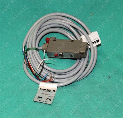 Datalogic S3 S E1 Fiber Optic Amplifier Amp Photoelectric Sensor Switch