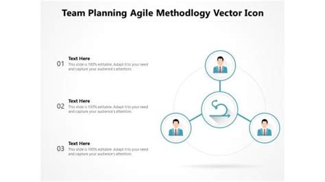 Team Planning Agile Methodology Vector Icon Powerpoint Templates Slides And Graphics