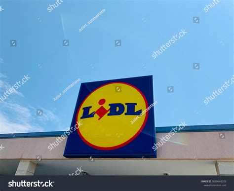 10042020 Cyprus Paphos Lidl Supermarket Signboard Stock Photo 1699664203 Shutterstock