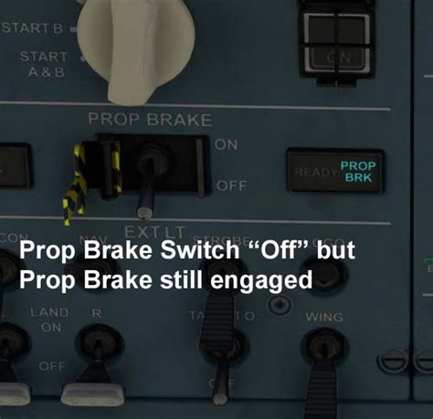 Atr Prop Brake Will Not Disengage Once Engine 2 Started Only 72 600 The 42 600 Is Ok