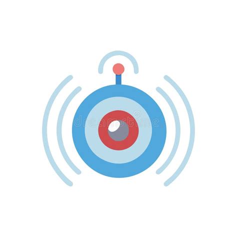 Gyroscope Sensor Icon For Motion Detection Stock Illustration