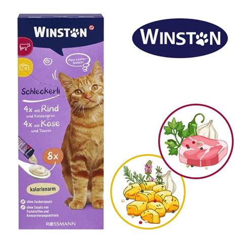 بستنی گربه وینستون طعم گوشت گاو و پنیر پت شاپ پتیشا غذای خشک گربه