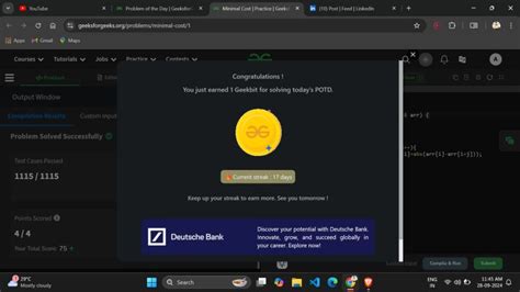Ankit K On Linkedin Geekstreak2024 Deutschebank