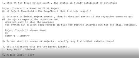 Limit And Ramp In Abinitio Transform Components
