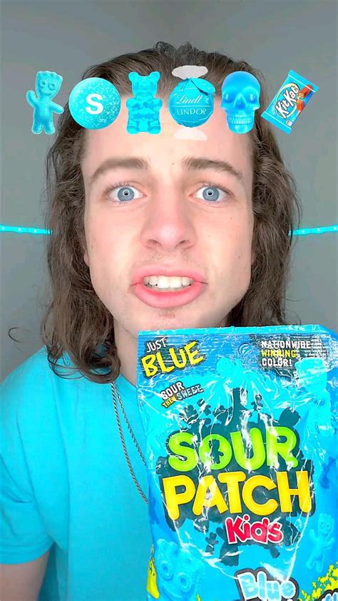 Giant Blue Candy Asmr In 2025 Candy Videos Satisfying Eats Slime