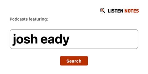 Josh Eady Meilleurs épisodes De Podcast