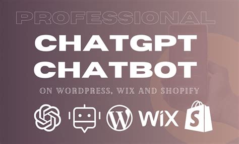 create chatbot with openai api on wordpress wix and shopify by