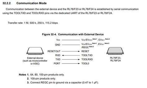 Questions About Serial Programming Interface In Rl78f23 Forum Rl78 Mcu Renesas
