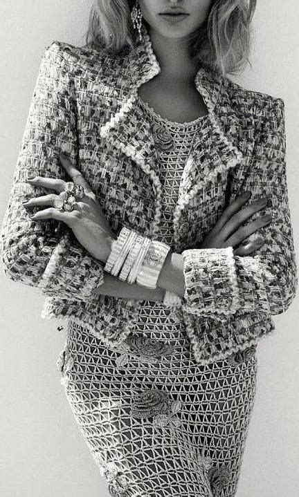 Pin de Людмила Синицына em Вязанный: Шанель | Terno feminino, Moda ...