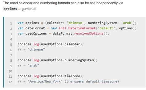 javascript intl datetimeformat calendar and numberingsystem