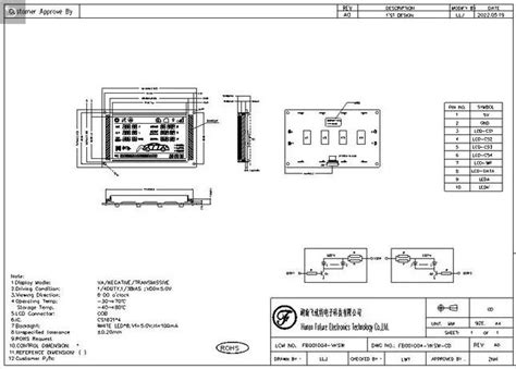 Customized Lcm Vanegative Cob Cog Lcd Module Segment Display For