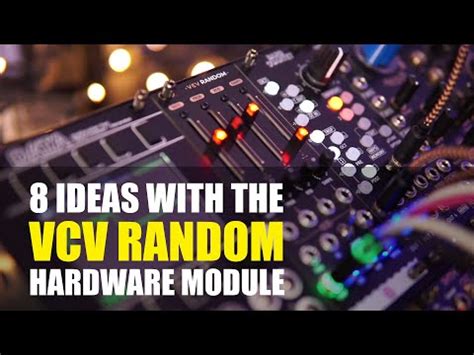 NANO Modules VCV Random CV Generator Eurorack Module Reverb