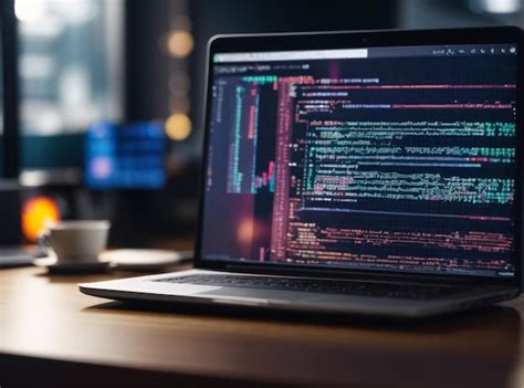 Premium AI Image Software Web Development Programming Concept
