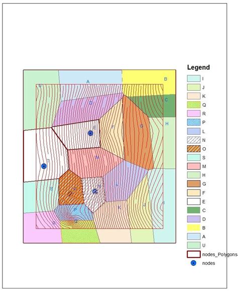 Spatial Variation Of Simulated Pressure For Different Demand Zones