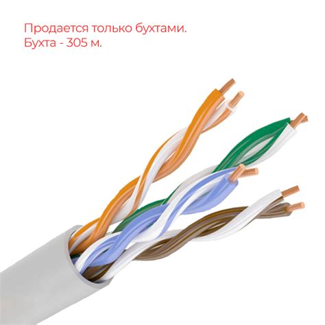 СКО U Utp Сat 5e Zh нг А Hf 4х2х0 51 Premium Indoor кабель витая пара от компании Intant