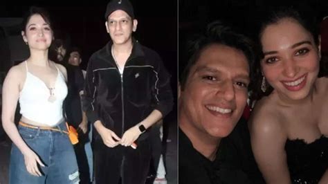 Vijay Varma Tamannaah Bhatia Dating Kissing Video During New Year