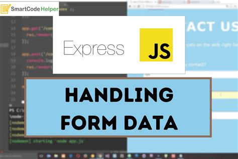 Handling Form Data Post Request In Express Smartcodehelper